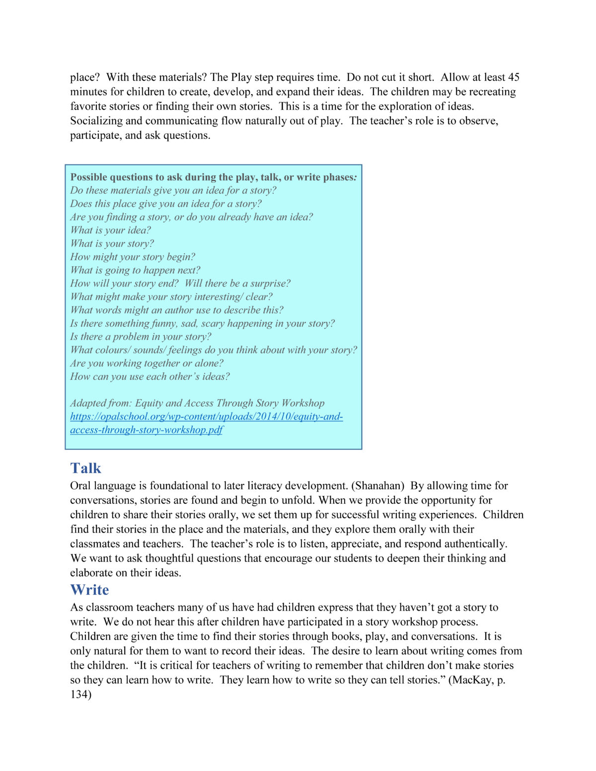 Read Play Talk Write | Foxy and Friends Books